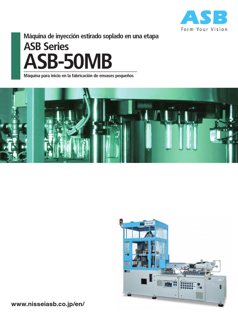Máquina ASB-50MB para envases pequeños | PDF | Diseño | Producción y ...