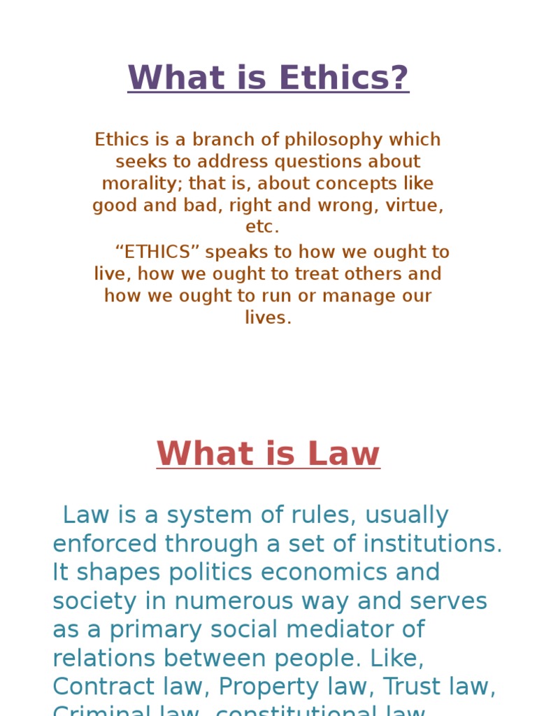 What Is Ethics | PDF | Business Ethics | Social Institutions