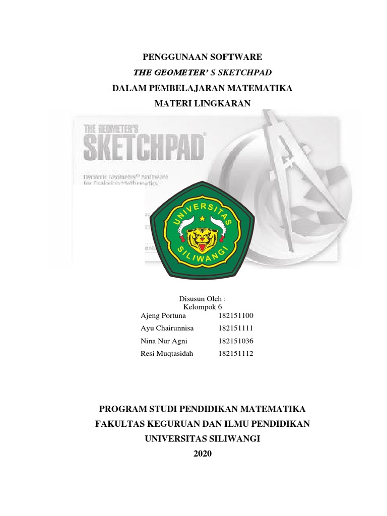 Makalah Materi Lingkaran GSP Kelompok 6 PDF | PDF