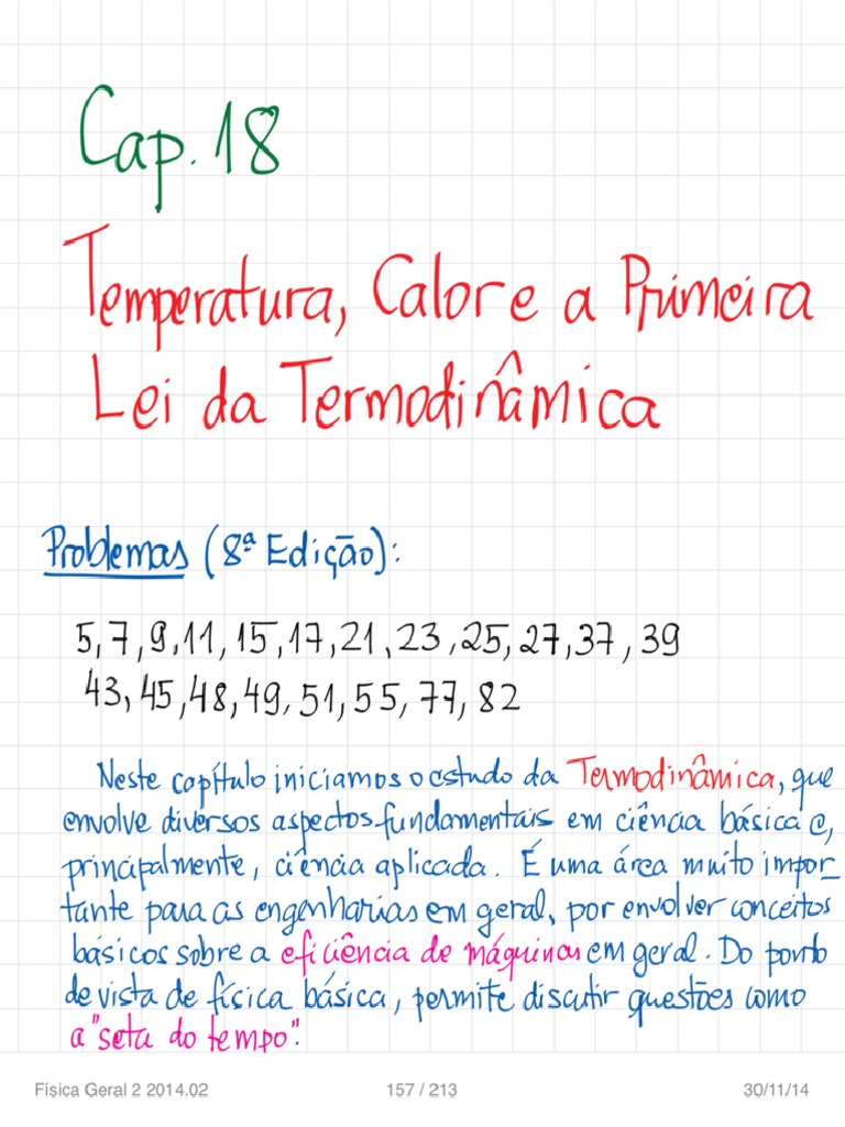 Resumo Do Capítulo 18 - Física 2 - Halliday PDF | PDF