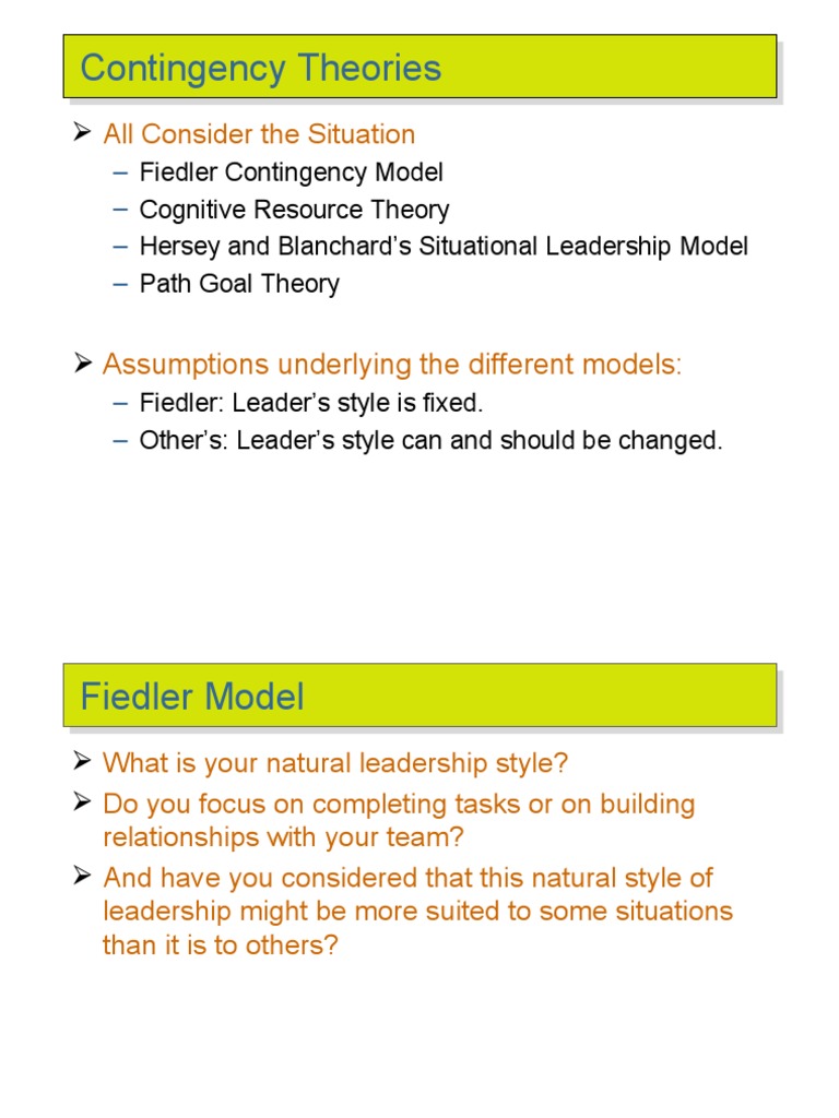 Fiedler Model - Leadership-21032020-045552am | PDF | Leadership ...