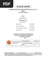 Contoh Dokumen Software Requirement Specification (SRS) | PDF