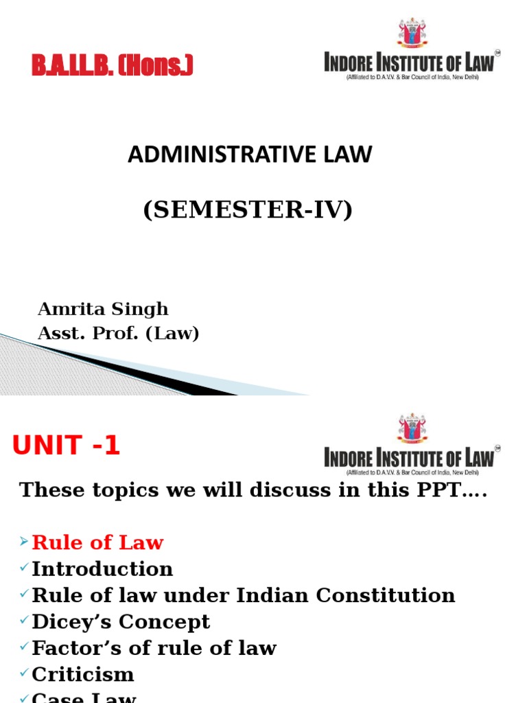 Rule of Law | PDF | Rule Of Law | Constitution