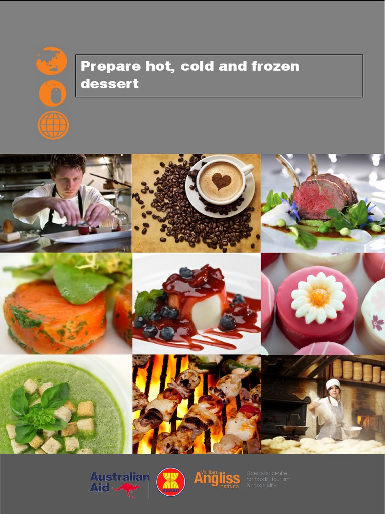 Hot, Cold, and Frozen Dessert Preparation | PDF | Sucrose | Desserts