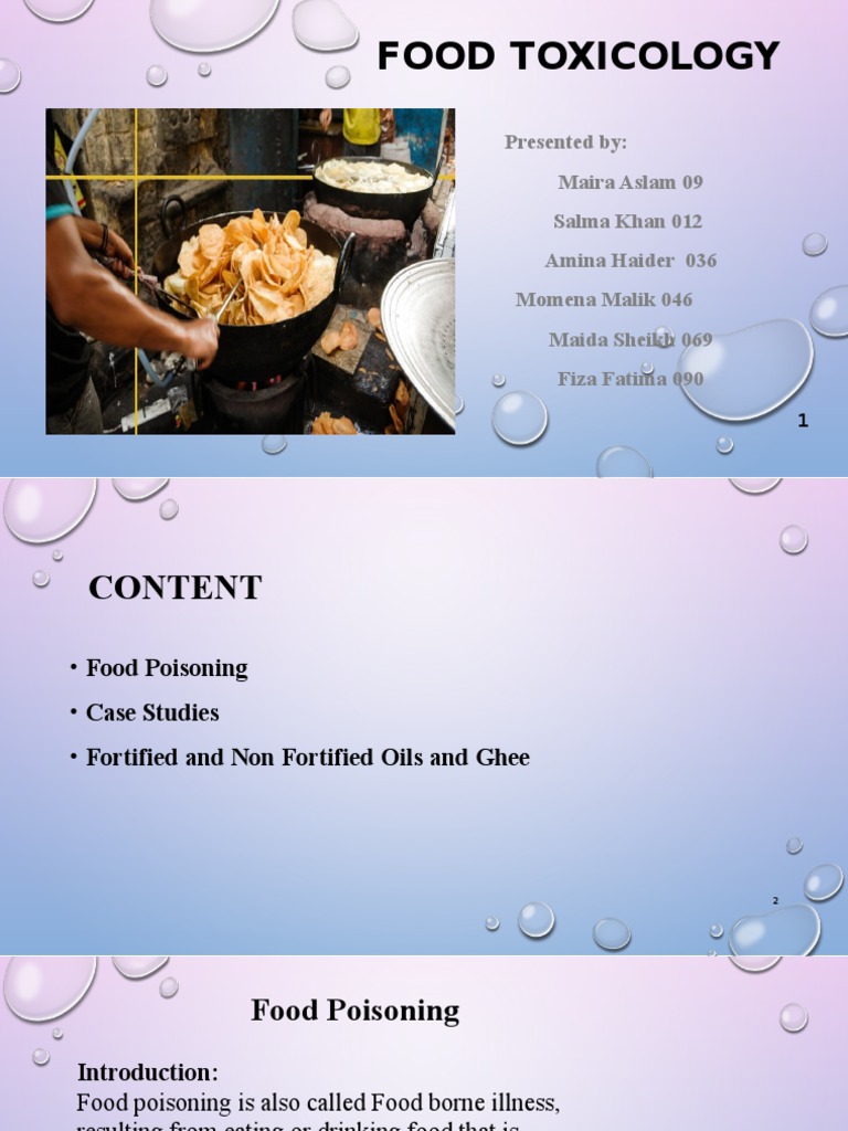 Food Poisoning Presentation Final | PDF | Foodborne Illness | Foods