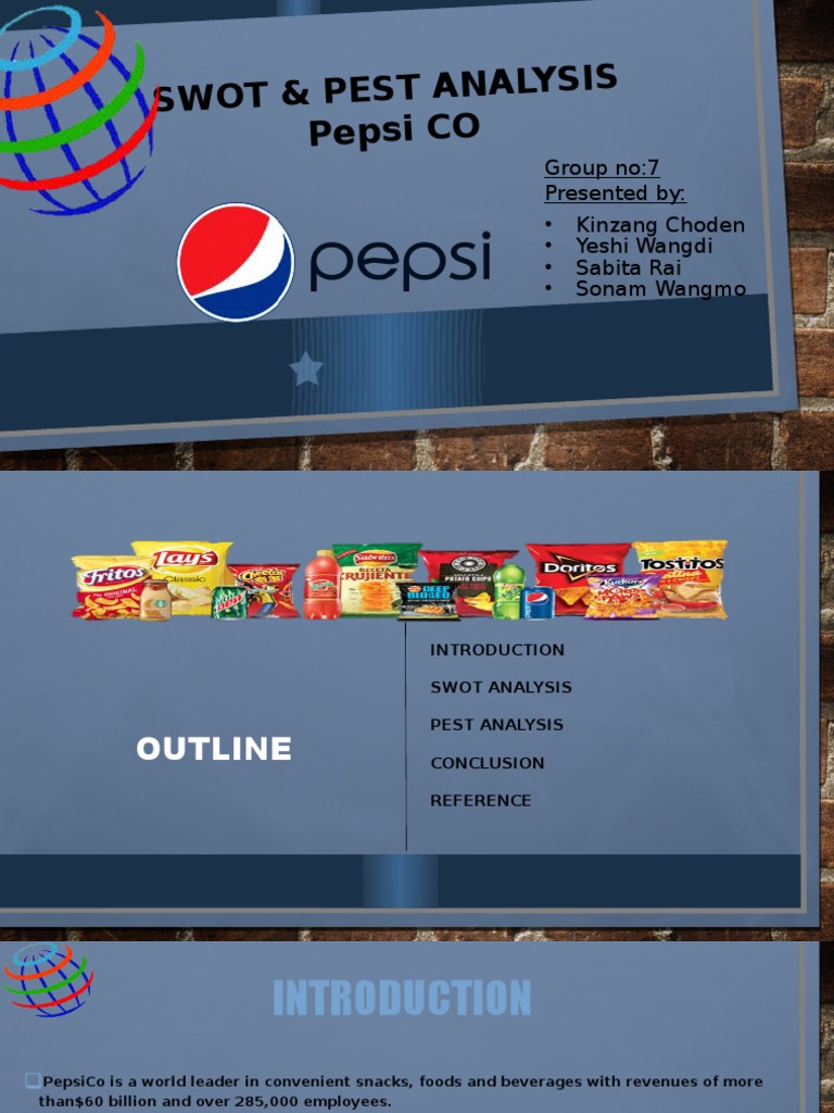 Swot & Pest Analysis of Pepsi Co | PDF | Pepsi Co | Business