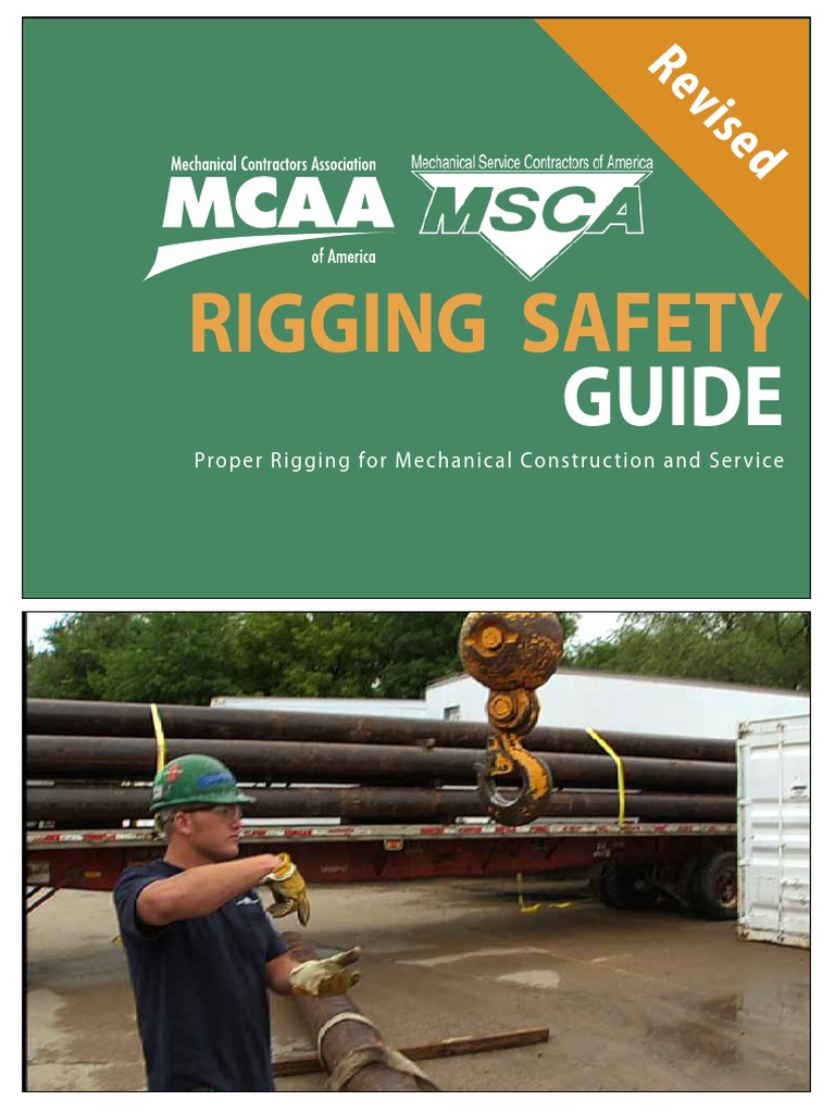 Rigging Safety: Guide | PDF | Pipe (Fluid Conveyance) | Rope