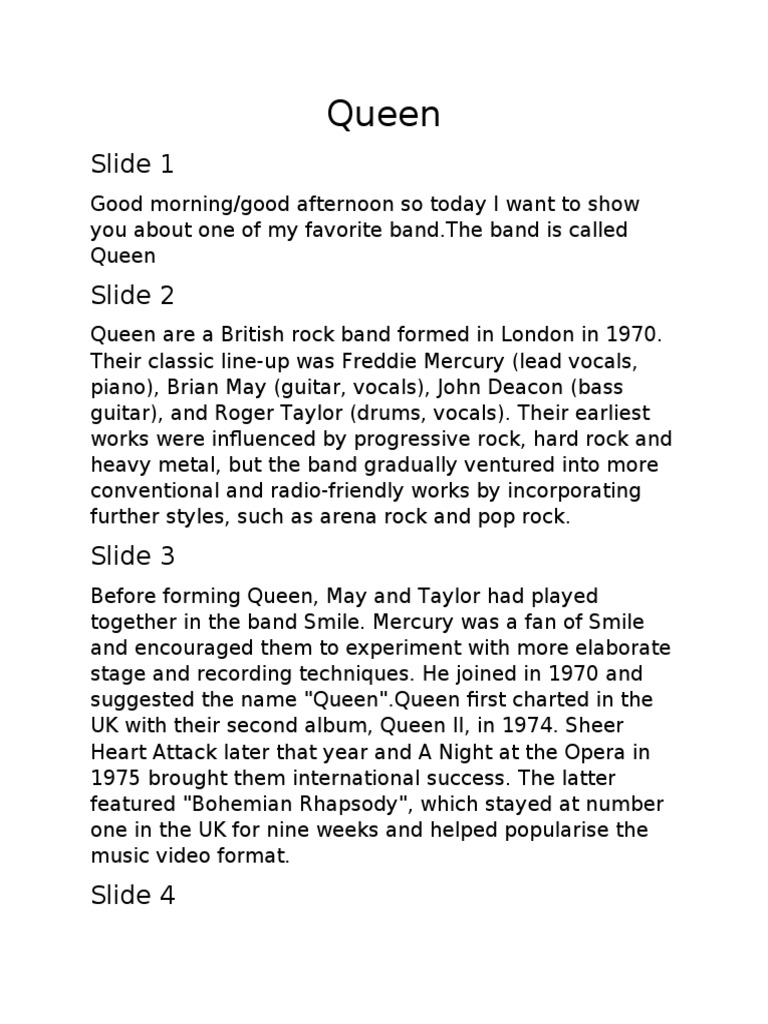 Queen | PDF