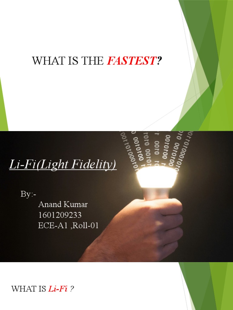 The Rise of Li-Fi: An Exploration of Light Fidelity Technology | PDF ...