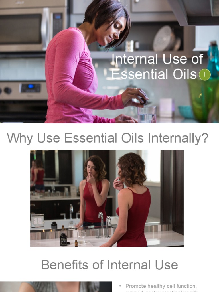 Internal Use of Essential Oils | PDF | Essential Oil | Oregano