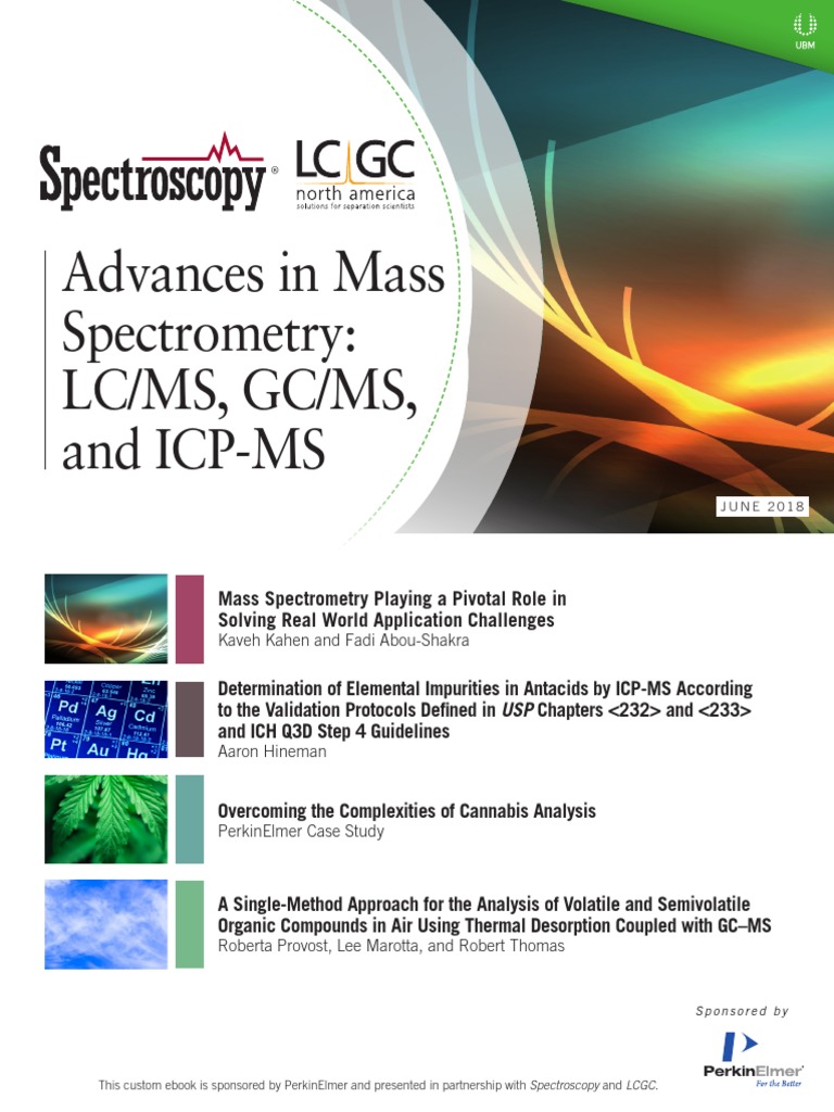 Ebook - Perkin Elmer - Mass Spectrometry - V12 - 0 PDF | PDF | Mass ...