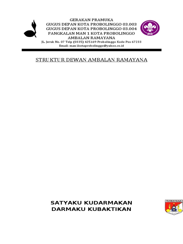 Struktur Dewan Ambalan | PDF Struktur Dewan Ambalan | PDF