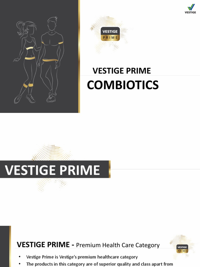 Vestige Prime Combiotics | PDF | Nutrients | Probiotic
