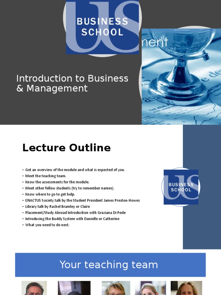 Business Management Module Overview | PDF | Mentorship | International ...