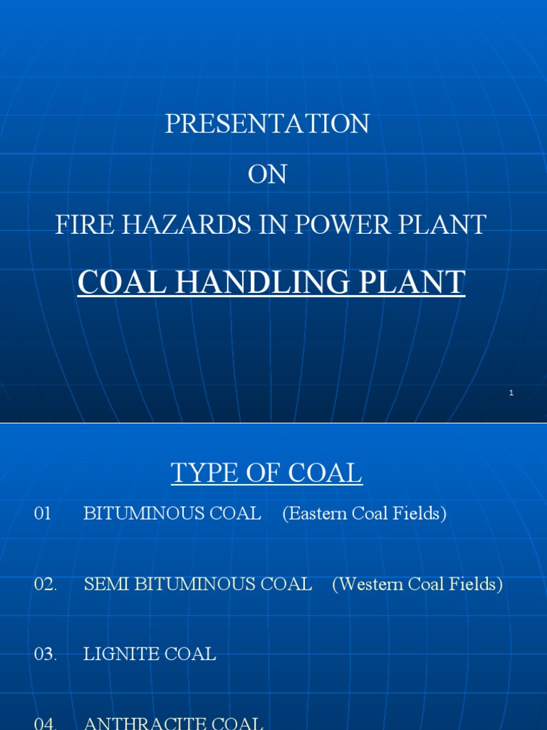 Presentation ON Fire Hazards in Power Plant | PDF | Coal | Furnace