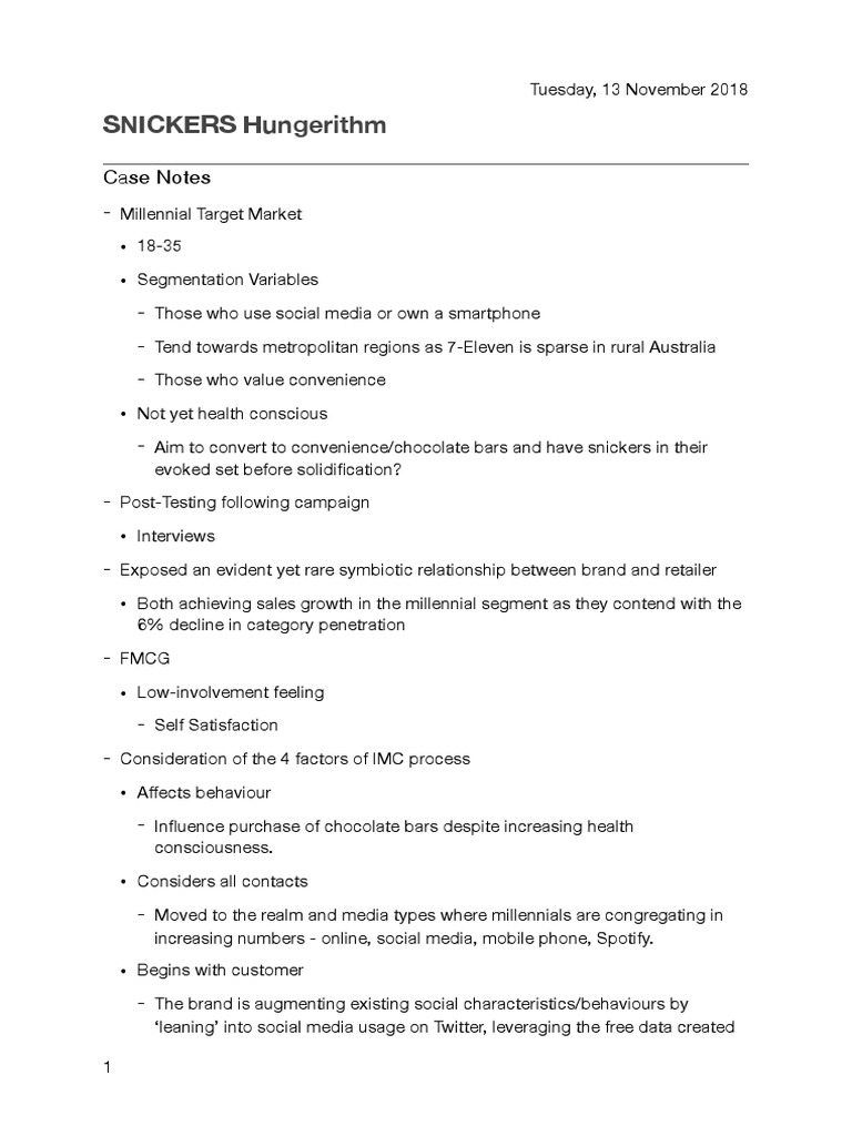 Hungerithm PDF | PDF | Brand | Consumer Behaviour