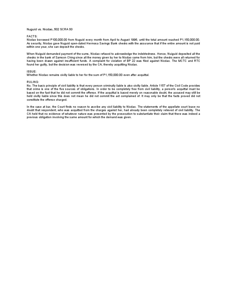 Nuguid vs. Nicdao | PDF
