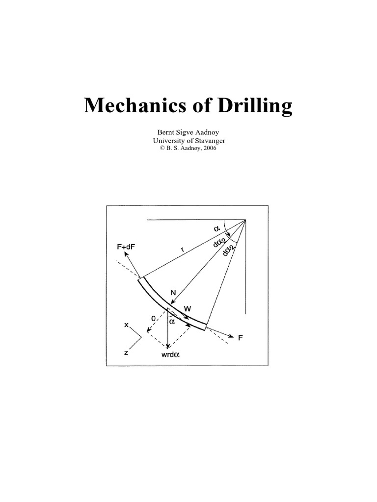 Mechanics of Drilling PDF | PDF | Yield (Engineering) | Deformation ...