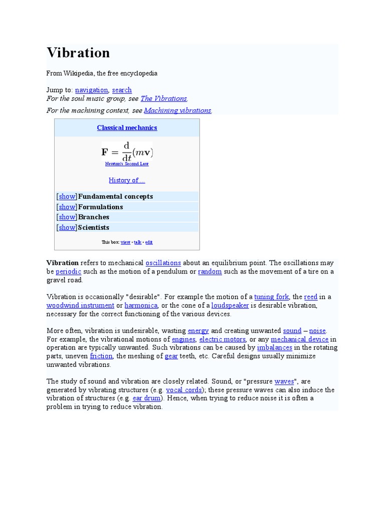 Vibration: Navigation Search | PDF | Eigenvalues And Eigenvectors ...