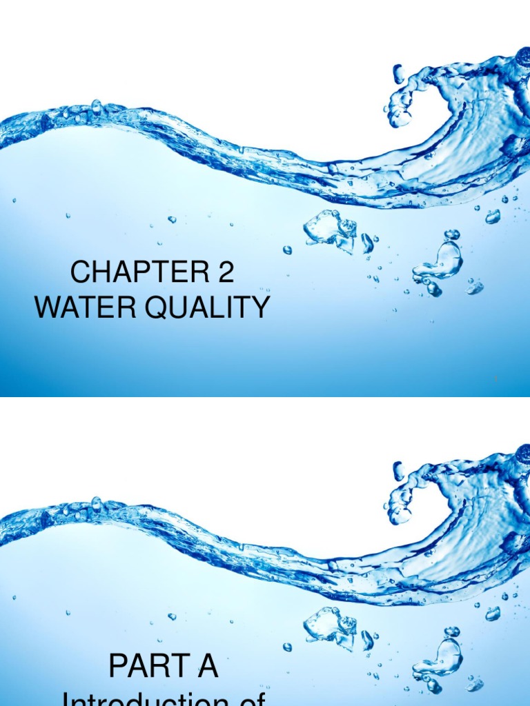 Chapter 2 WATER-QUALITY PDF | PDF | Alkalinity | Ph