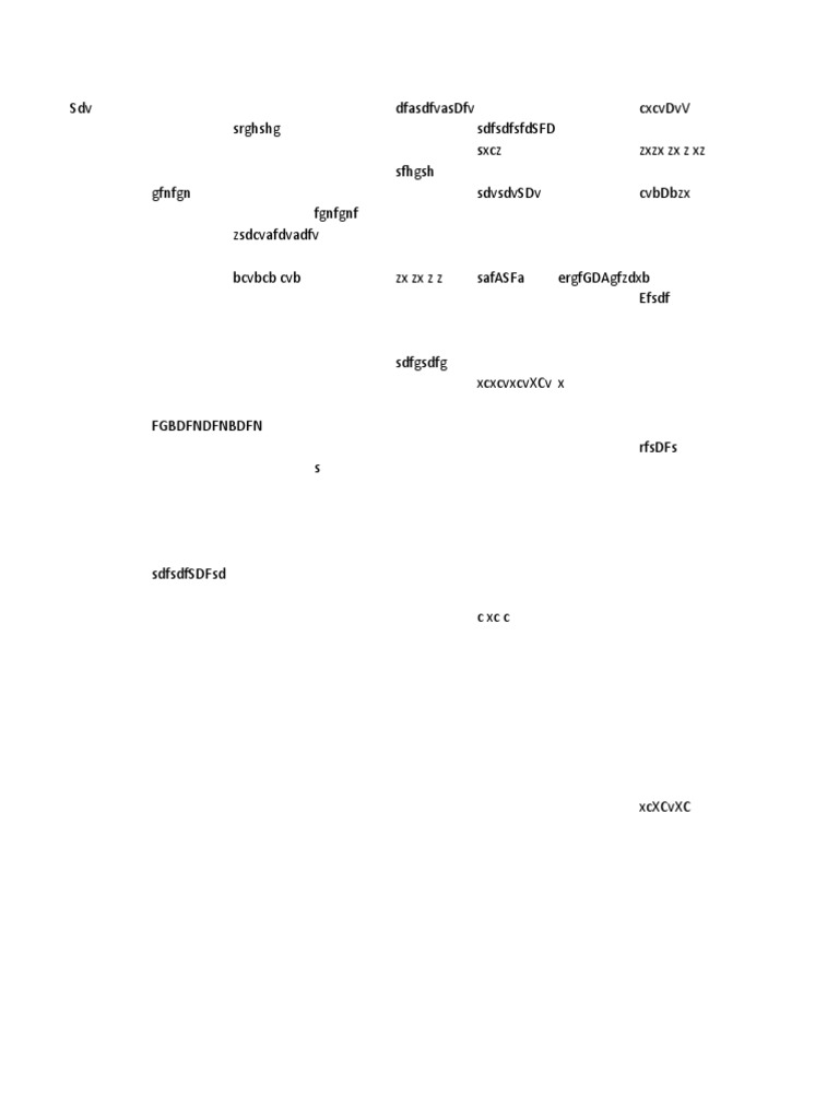 Document Sections Ideas Layout | PDF