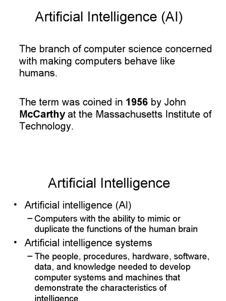 Scribd Artificial Intelligence | PDF | Artificial Intelligence | Intelligence (AI) & Semantics