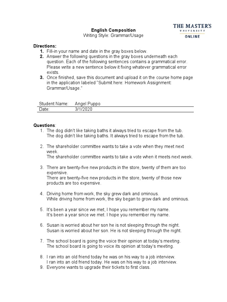 English Composition | PDF