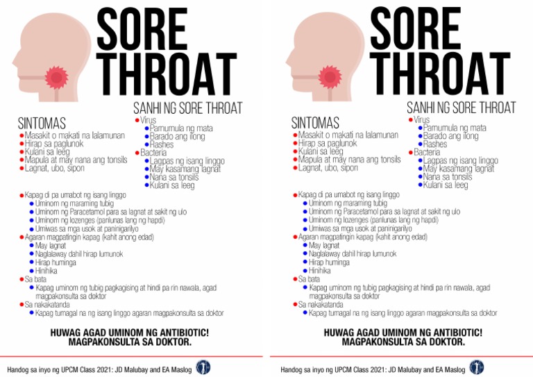 Sore Throat | PDF