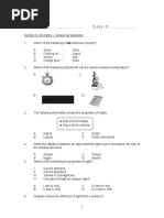 Science Form 1 - Chapter 3 | PDF | Density | Buoyancy