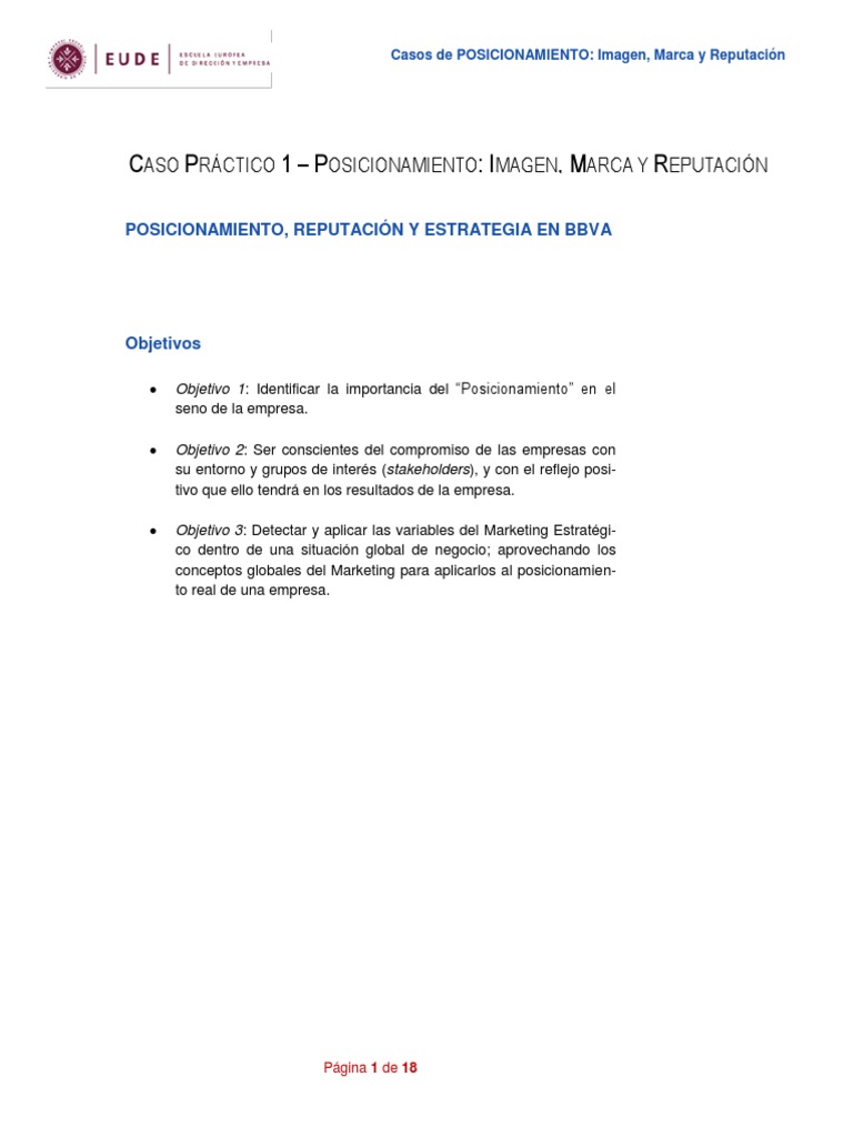 Caso Práctico 1 Modulo 3 Imagen Marca Reputacion | PDF | Responsabilidad social corporativa ...