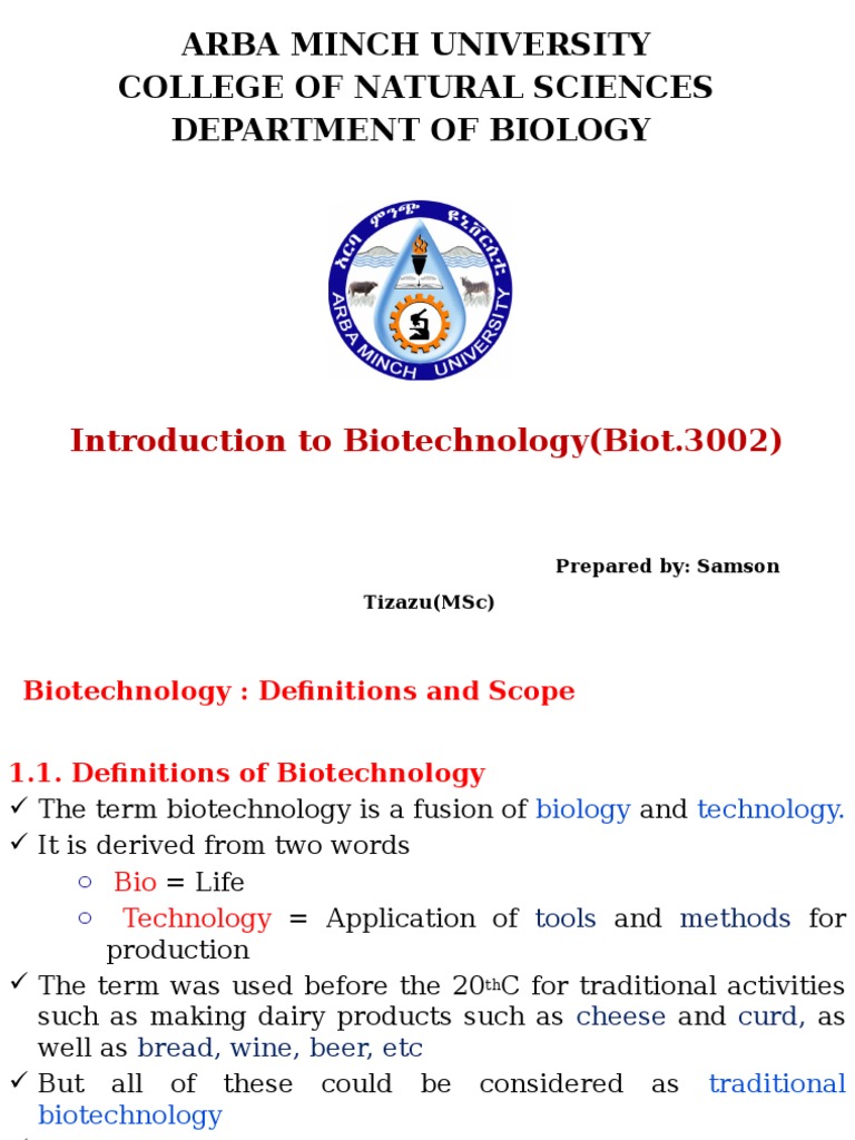 Introduction To Biotechnology | PDF | Transplant Rejection ...
