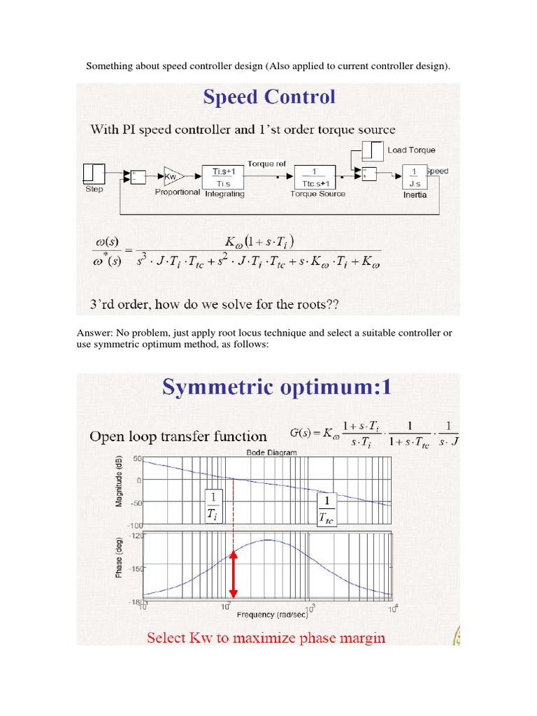 Speed Controller Design PDF | PDF