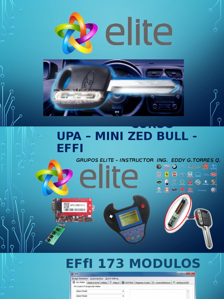 04 Curso Upa - Mini Zed Bull - Effi | PDF | Informática | Ingeniería Informática