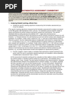 edTPA Task 1 - Planning Commentary | PDF | Equations | Function ...