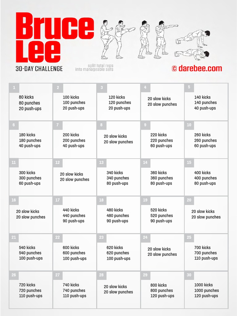 Bruce Lee Challenge | PDF