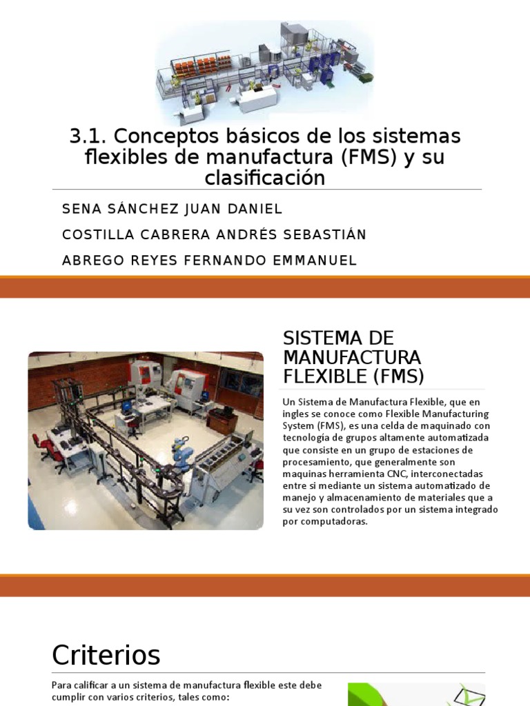 3.1 Conceptos Basicos de FMS y Su Clasificacion | PDF | Control ...