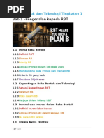 Nota RBT Tingkatan 1 | PDF