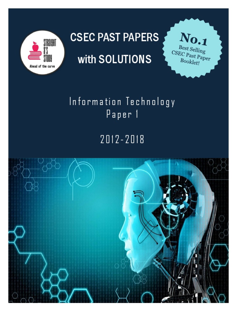 Csec Past Papers With Solutions: Informationtechnology Paper 1 2 0 1 2 ...
