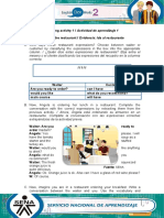Restaurant Conversation Practice Activity | PDF | Restaurants | Food ...