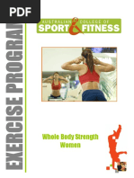 BBG Pre Training | PDF | Physical Exercise | Recreation