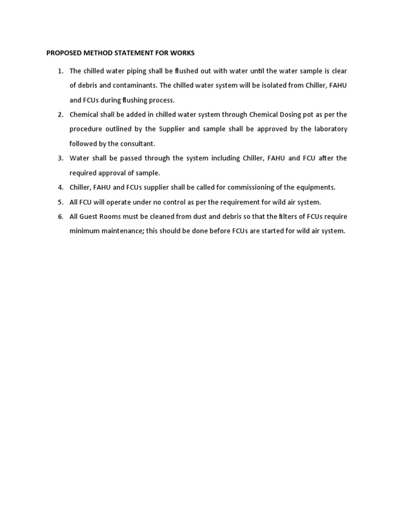 Wild Air System Requirements in Construction | PDF