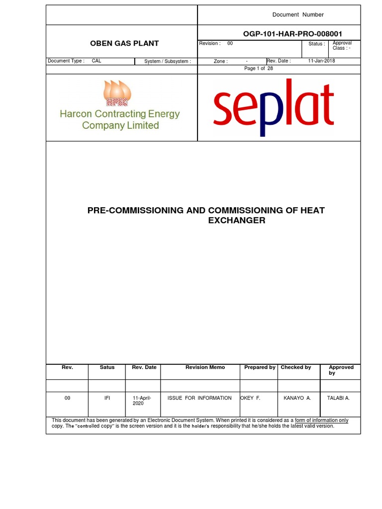 Boiler Commissioning Procedure1 | PDF | Safety | Manufactured Goods