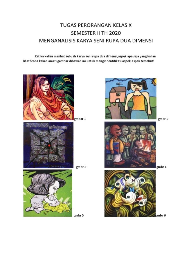 Tugas Seni Budaya Muhammad Alfarizi PDF | PDF
