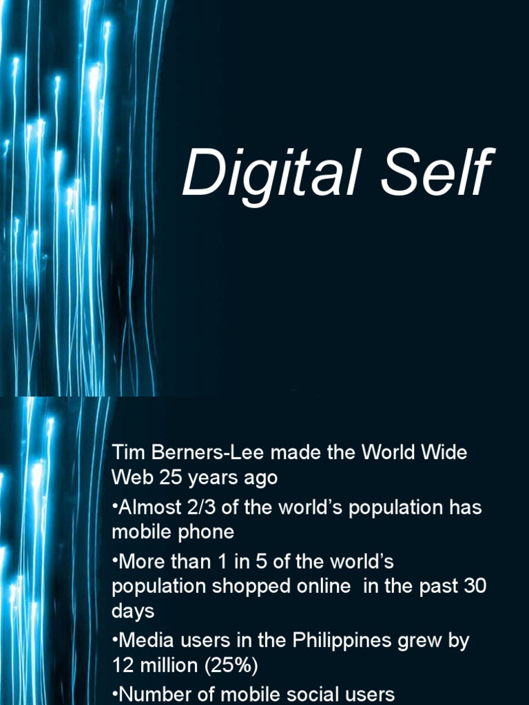 Digital Self | PDF | Internet | World Wide Web
