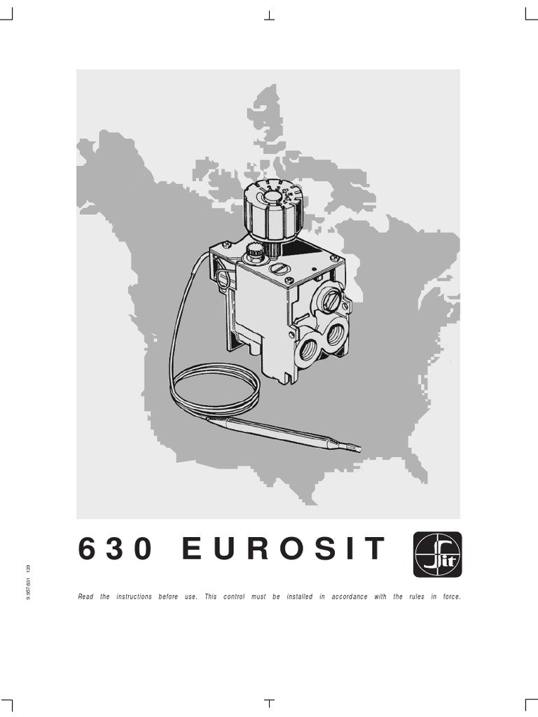 630 Eurosit +INSTRUCTIONS1 | PDF | Leak | Pipe (Fluid Conveyance)