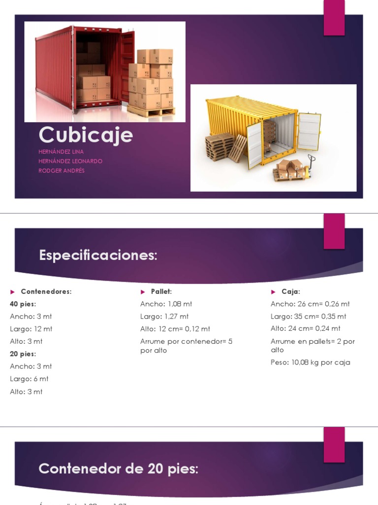Cubicaje | PDF