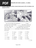 Year 6 English Practice Questions Answer Booklet | PDF | Adverb ...