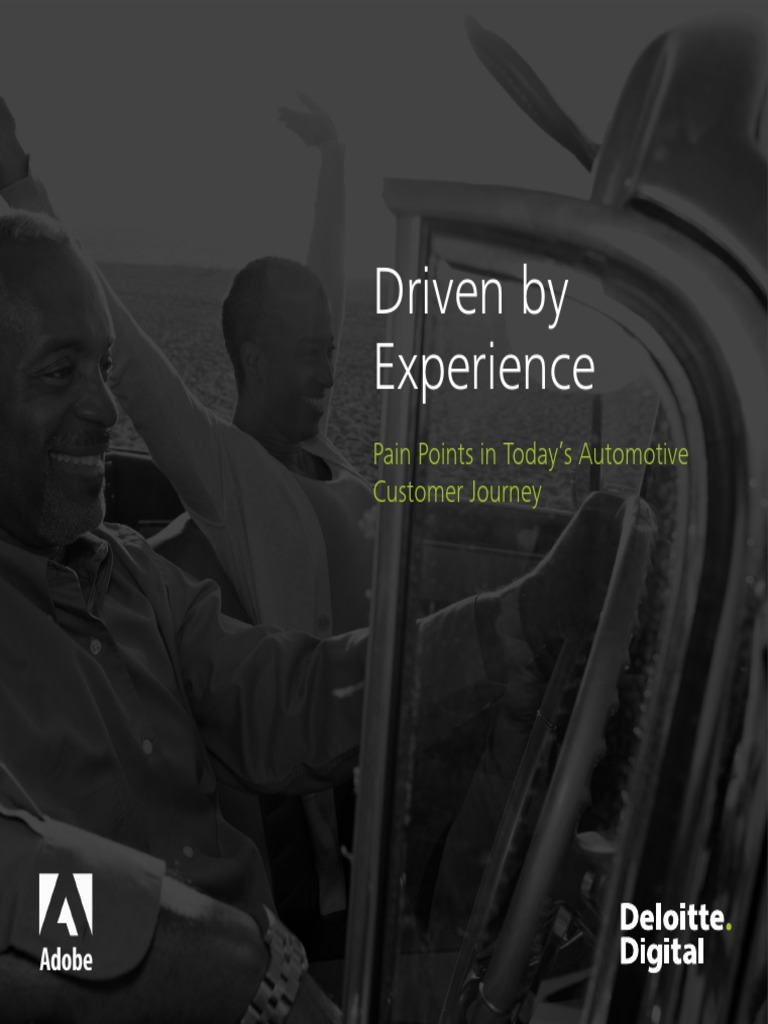 Automotive Customer Experience | PDF | Customer Experience | Brand