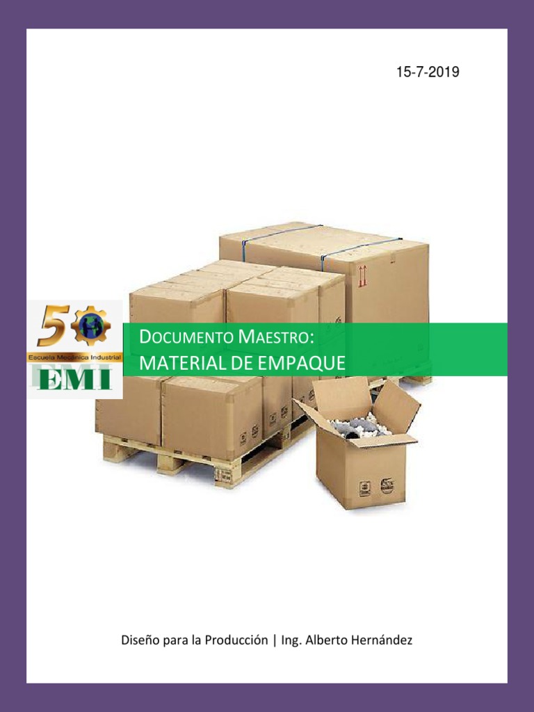Guía de Material de Empaque | PDF