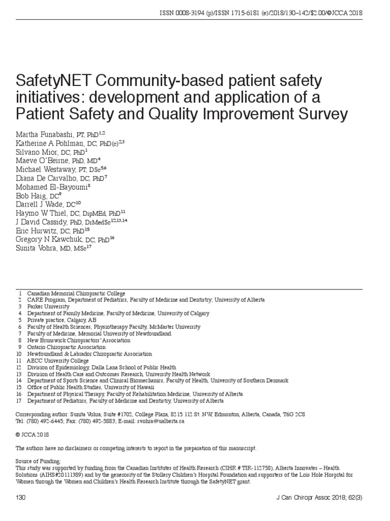 SafetyNET Community-Based Patient Safety | PDF | Patient Safety | Patient